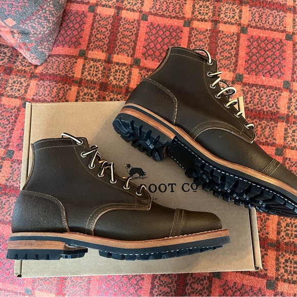 Shoes | Truman Boot Co Olive Waxed Flesh Size 85d | Poshmark